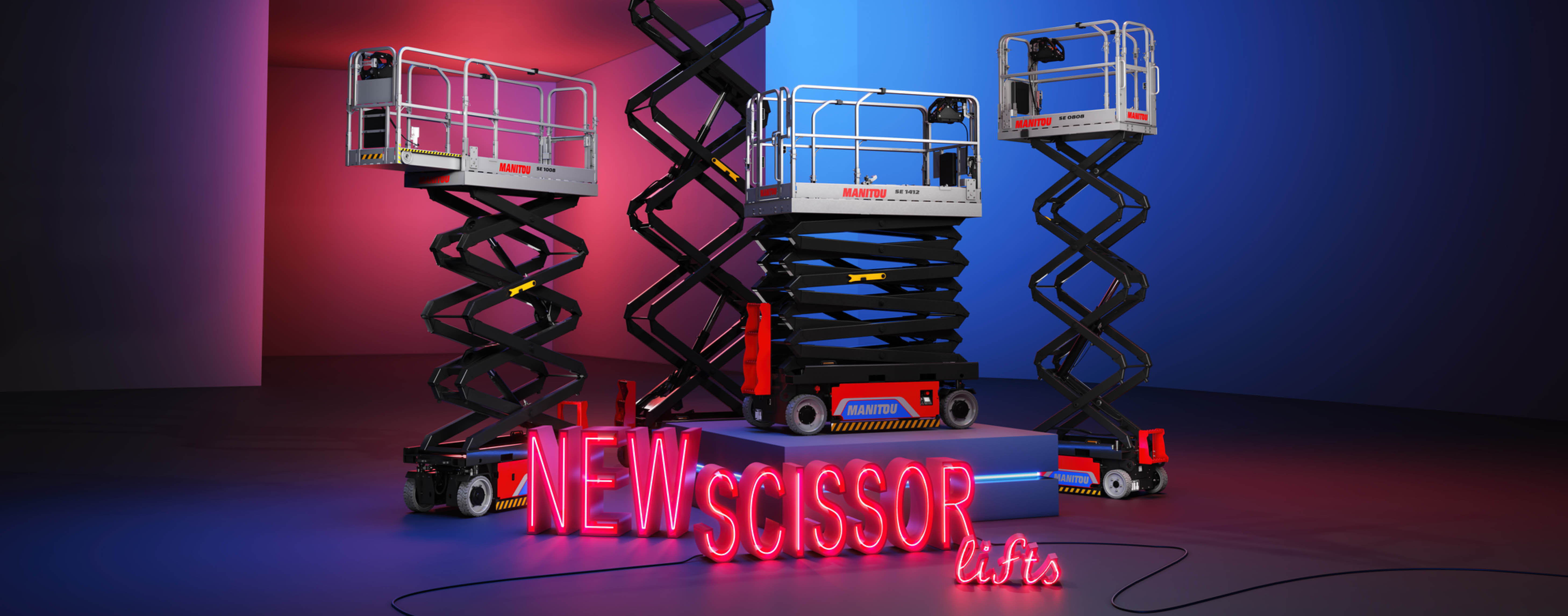 Elektrische schaarhoogwerker - Manitou