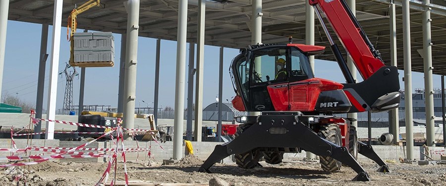 Rotating telehandler - Manitou