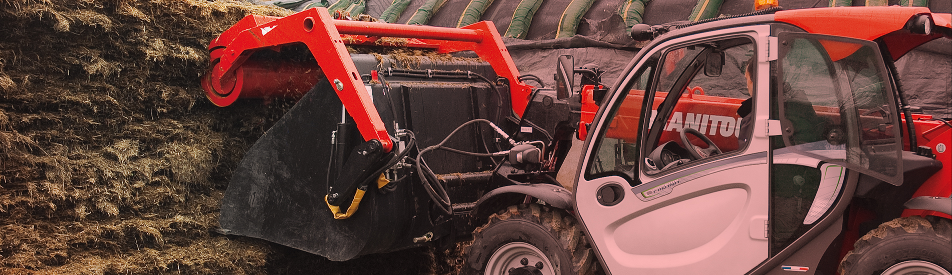 Silage Facing Buckets - Manitou