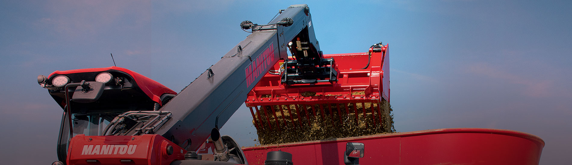 Fork and grapple - Manitou