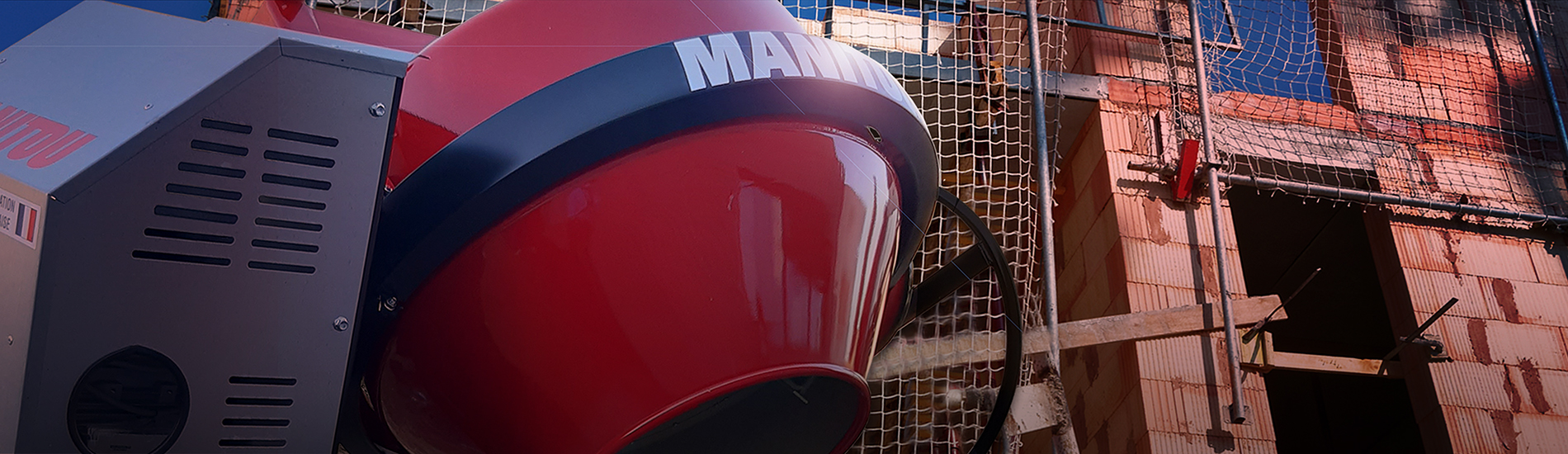 Construction equipment - Concrete mixers - Manitou