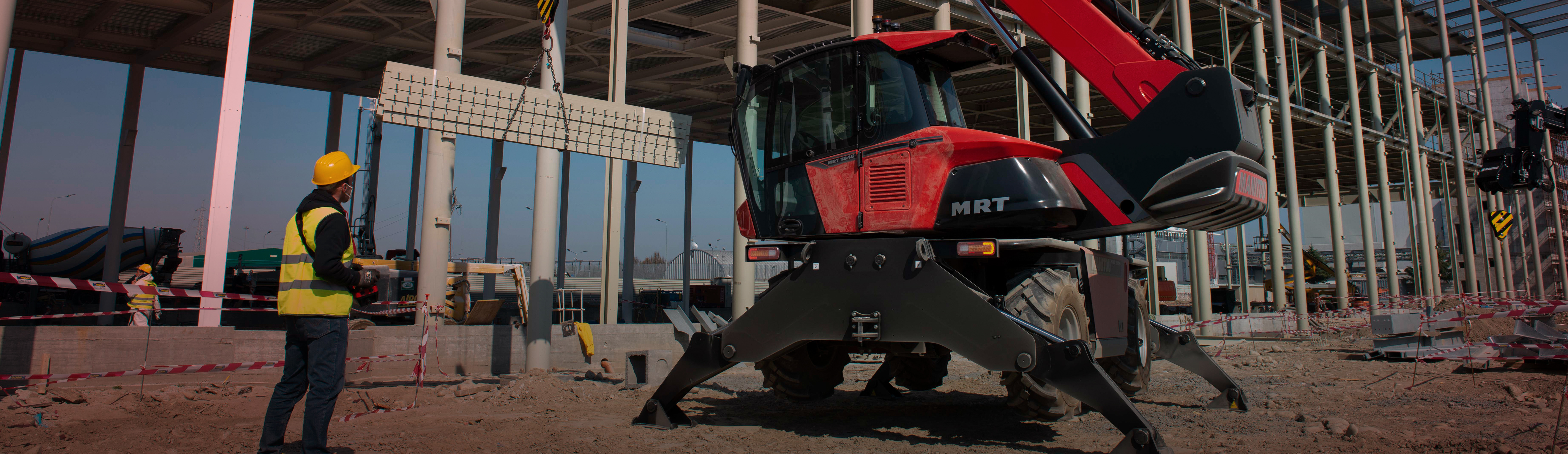 Rotating telehandler - Manitou