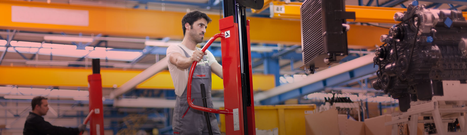 KLEOS Handstacker, manual stacker - Manitou