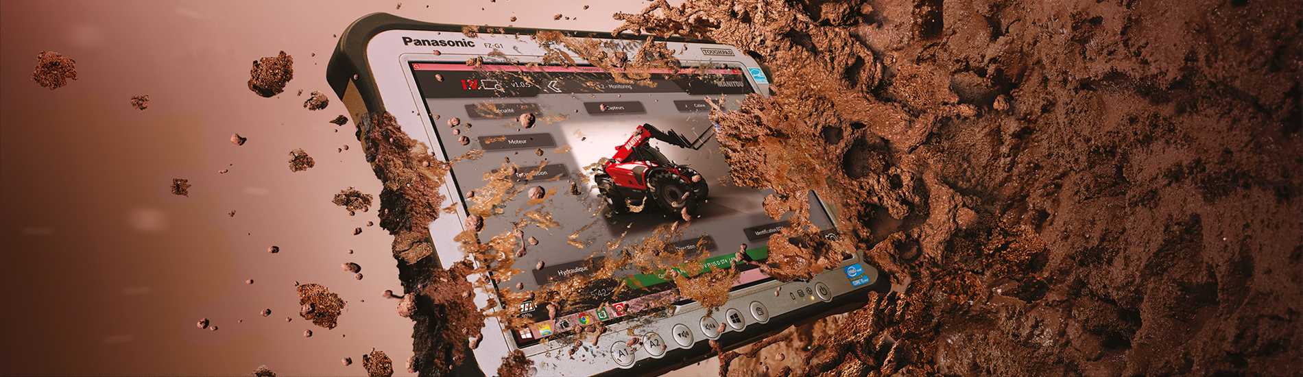 Maintenance & diagnostics, digital interactive View - Manitou