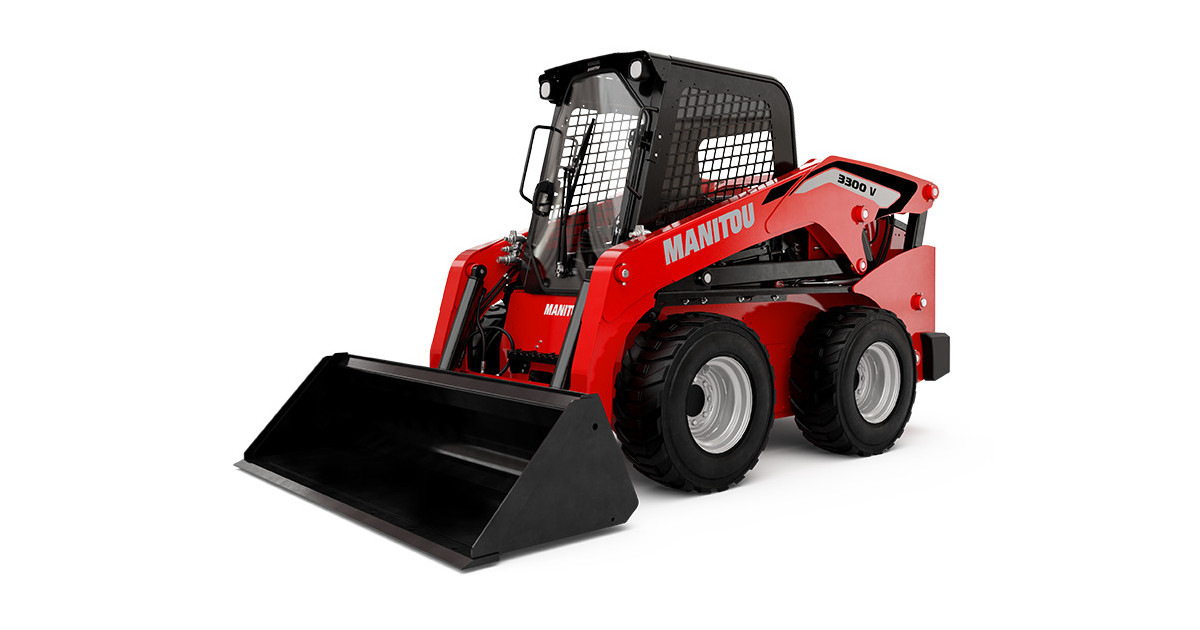 Manitou 3300V NXT2, compact skid loaders | Manitou
