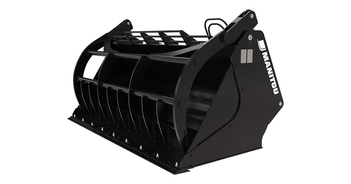 Manitou Environment Grab Bucket, buckets | Manitou