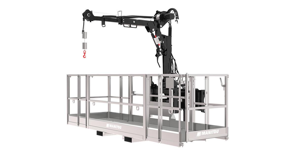 Manitou Platform with Winch, プラットフォーム - Manitou
