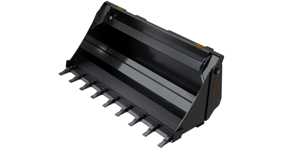 Manitou Bucket 4 in 1 with Teeth (Compact machines), buckets | Manitou