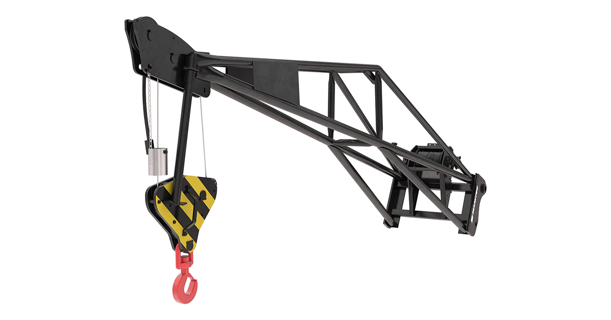 Manitou Extension Jib with winch, jibs | Manitou