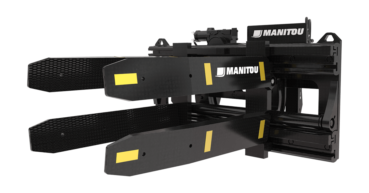 Manitou Slim Tyre Handler, mining solutions | Manitou