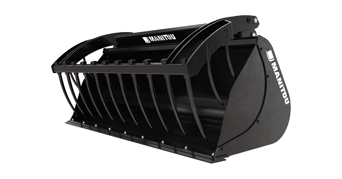 Manitou Agricultural Multifunction Grab Bucket - FO, buckets | Manitou