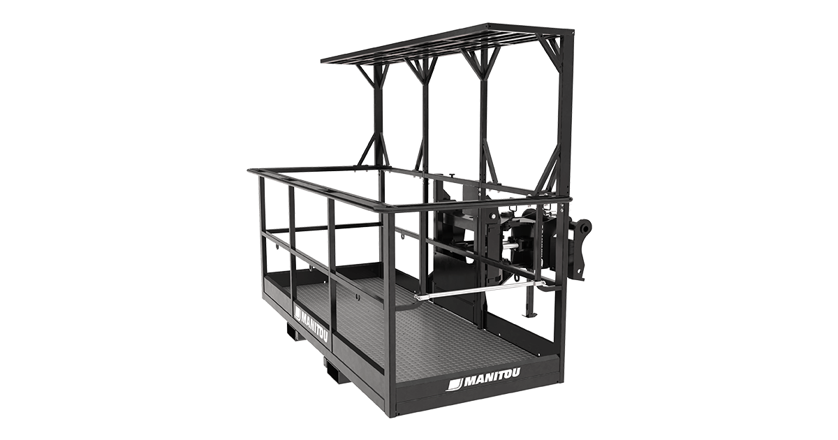 Manitou Platform with dismountable fops roof, platform | Manitou