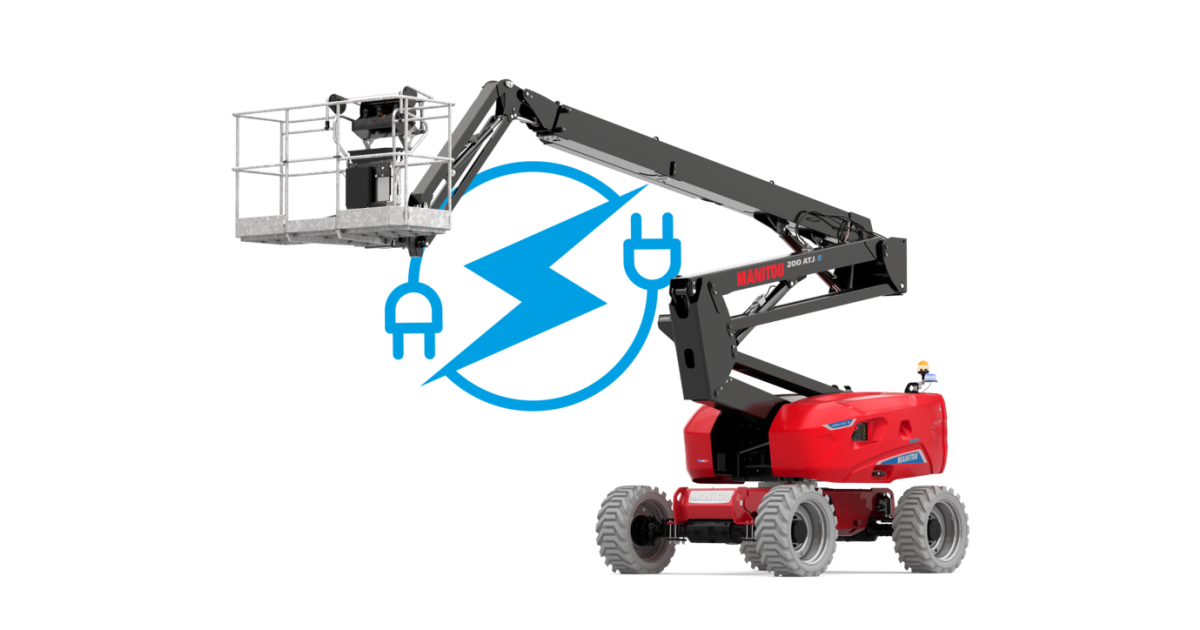 Manitou 200 ATJ e 4WS, mobile elevating work platforms | Manitou