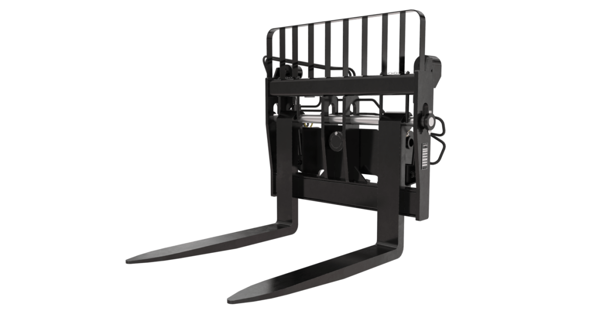 Manitou Floating Fork Carriage With Side Shift (MT), on fork handling ...