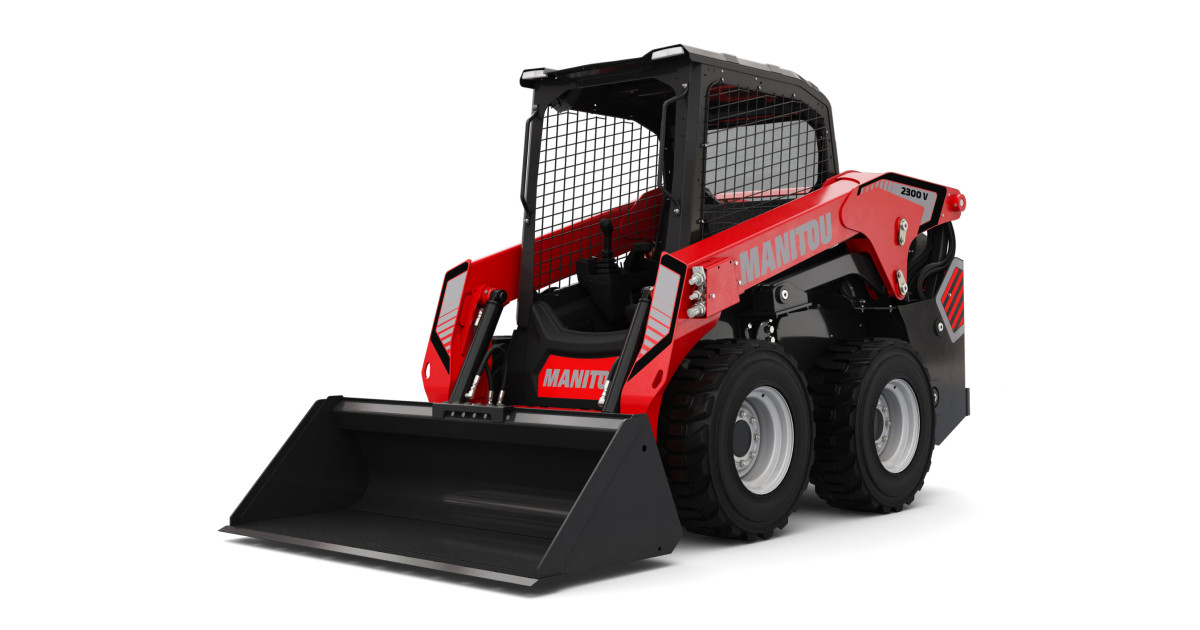 Manitou 2300V, compact skid loaders | Manitou