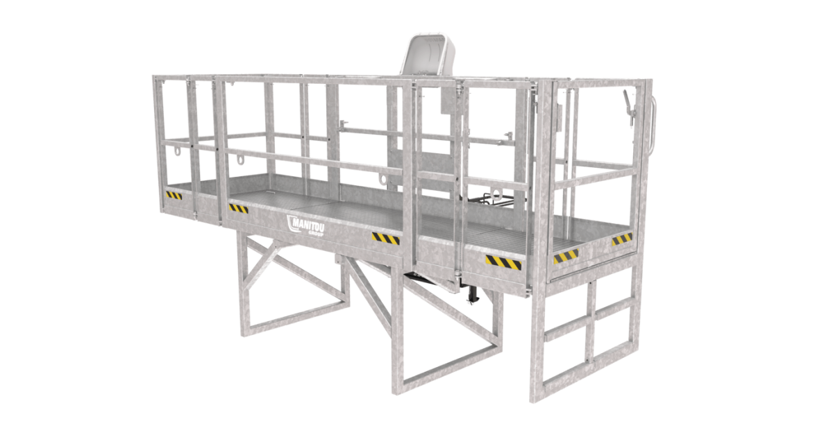 Manitou Raised Extensible Platform, platform | Manitou