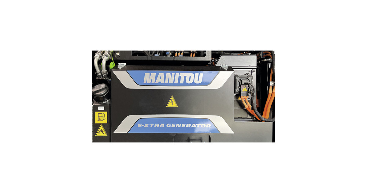 Our innovations - E-xtra generator | Manitou