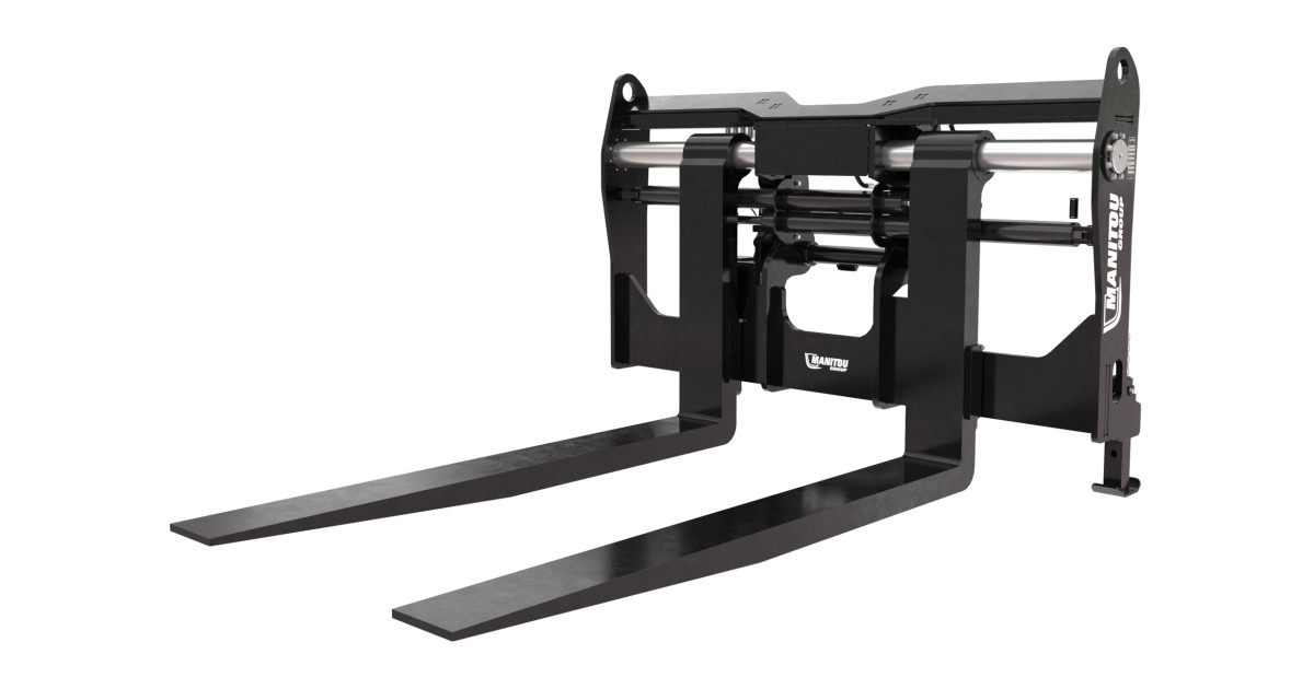 Manitou Tilting fork carriage with positioner, carriages, backrests ...