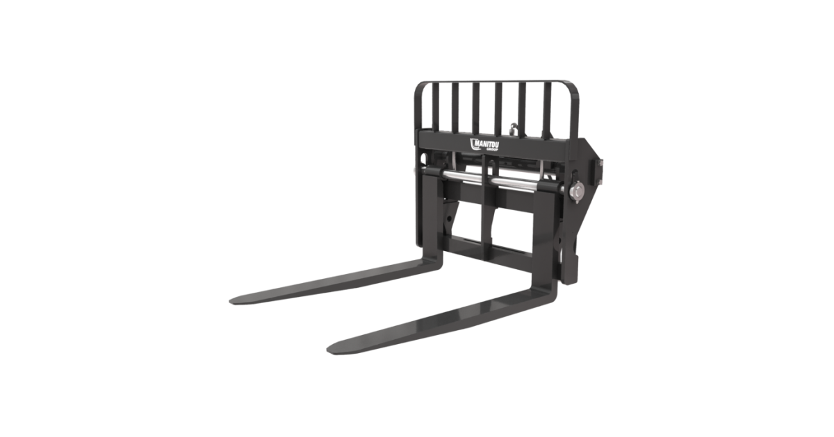 Manitou Floating Fork Carriage With Side Shift Mt On Fork Handling