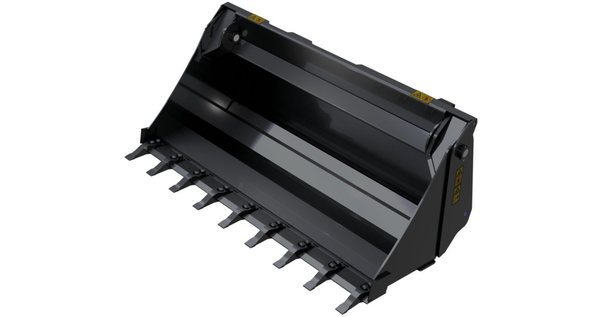 Manitou Bucket 4 in 1 with Teeth (Compact machines), buckets | Manitou