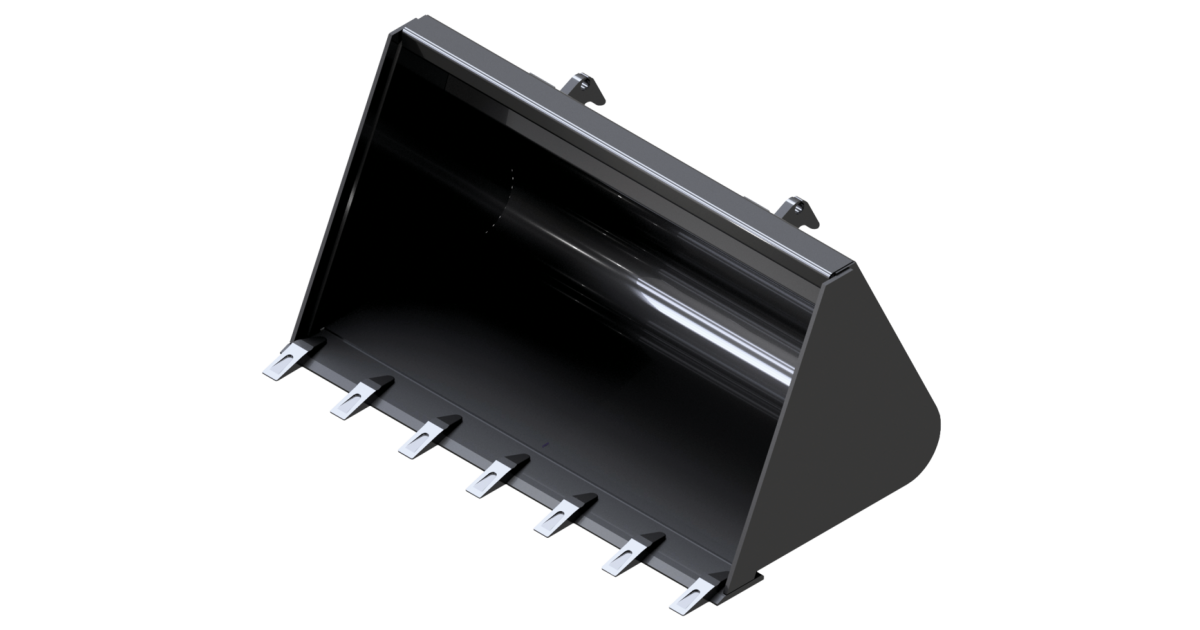 Manitou Standard Digging Bucket with Teeth (Compact machines), buckets ...