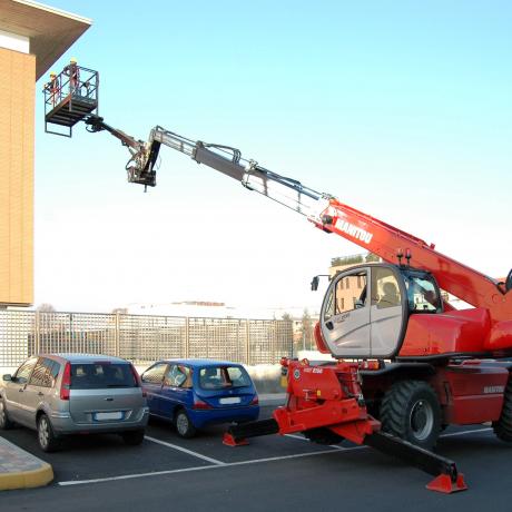 Aerial jib 1, aerial platform - Manitou